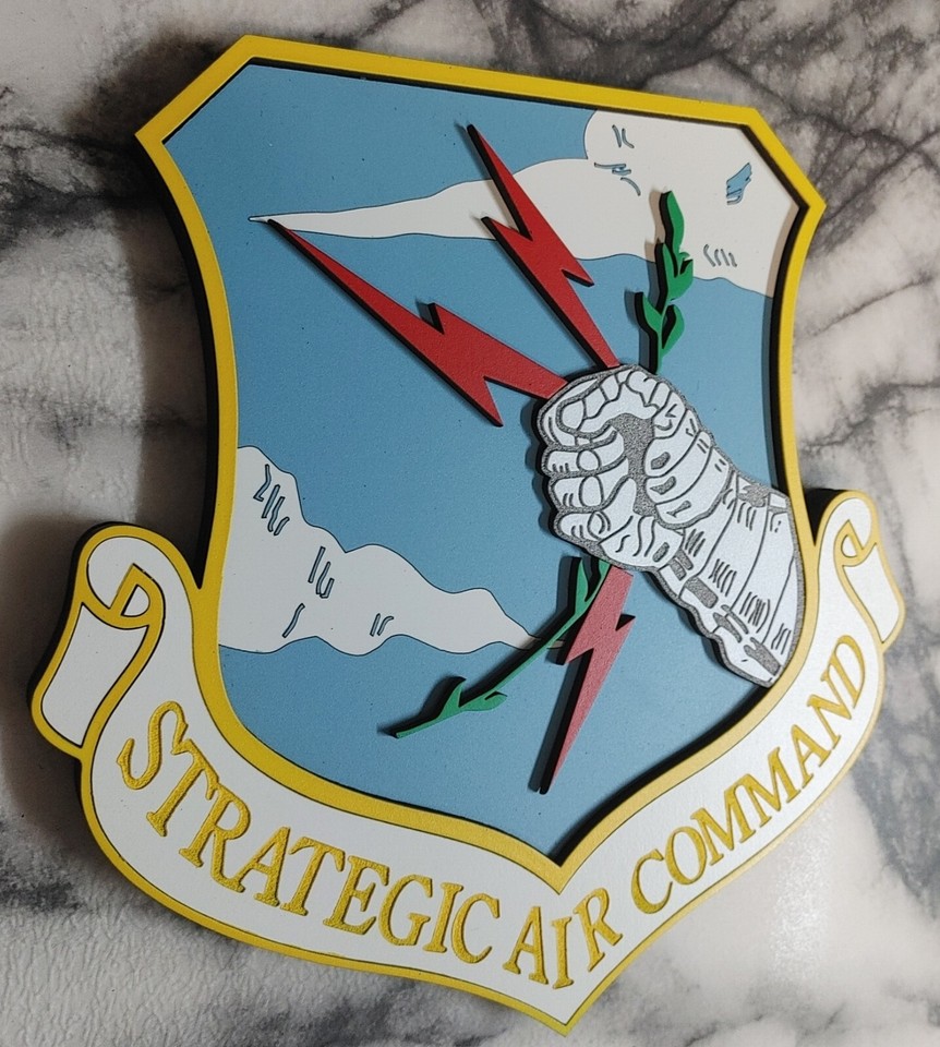 8" US Air Force Strategic Air Command Plaque Offutt AFB SAC | eBay
