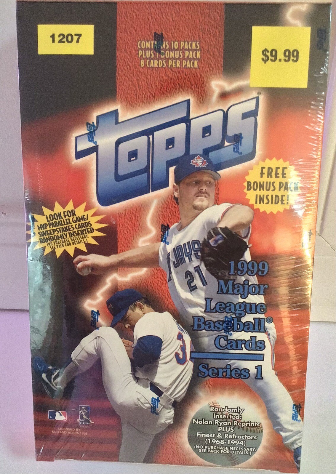1999 Topps Major League Baseball Series 1 Factory Sealed Box “1207” | eBay