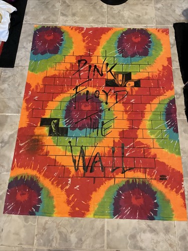 VTG 1994 PINK FLOYD THE WALL Rock Concert FLAG Banner Winterland RARE ...