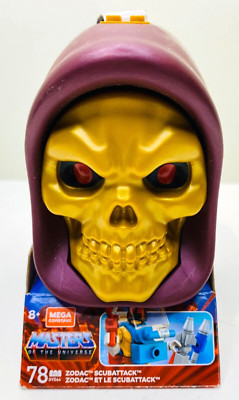 Mega Construx MOTU Skeletor Head Zodac Scuba Attack Mini Figure NIP ...