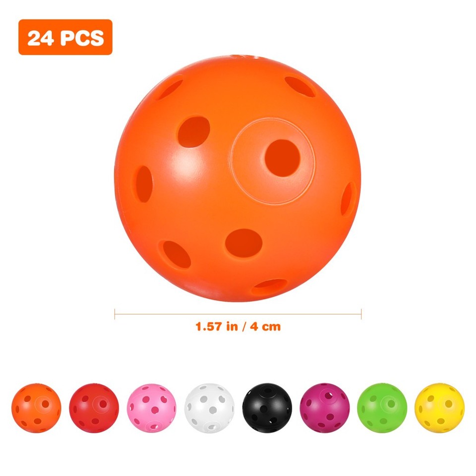 Plastic Golf Balls Hollow Small for Games Practice Backyard Toys | eBay ...