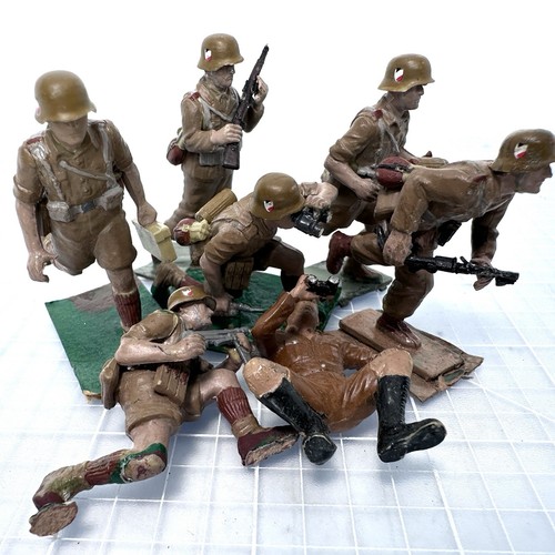 World War 2 German Afrika Corps Toy Soldiers Plastic WW2 Military Scale ...