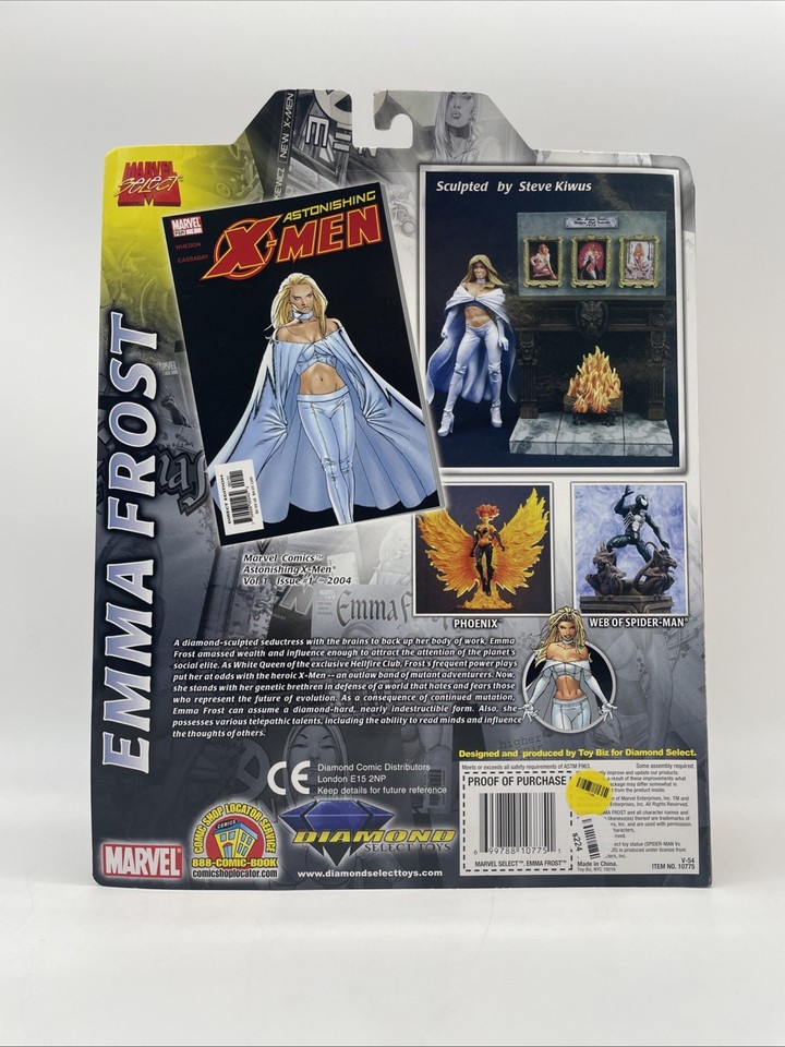 Diamond Select Marvel X-Men EMMA FROST White Queen Action Figure * NEW ...