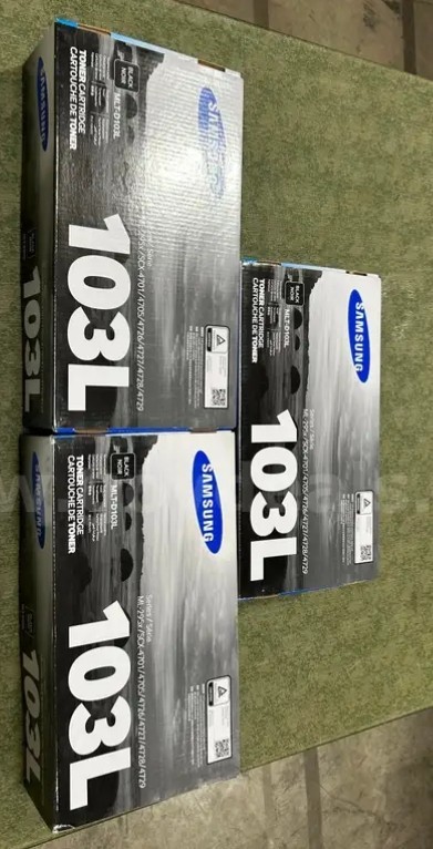 Lot of 06 Samsung MLT-D103L Black High Yield Toner NIB Genuine OEM ...