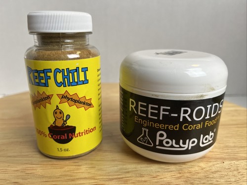 Reef-Roids 4oz And Reef Chili 1.5oz Coral Food | eBay