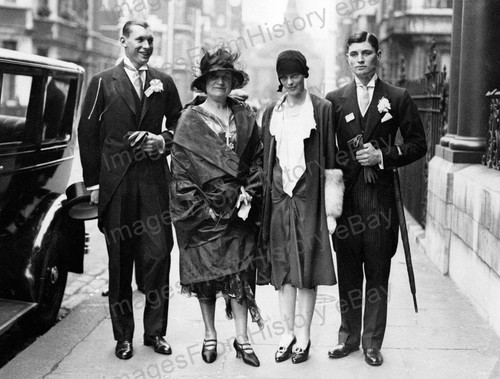 8x10 Print Amelia Earhart Winston & Amy Guest Ray Guest Ascot 1928 # ...