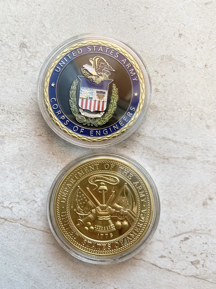US ARMY Corps of Engineers Challenge Coin | eBay