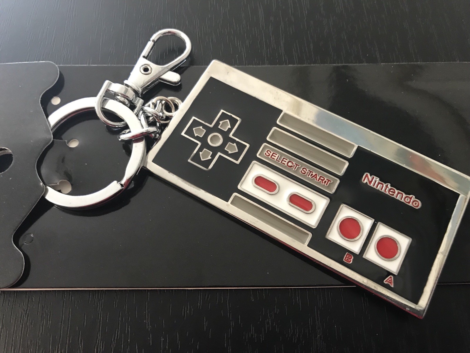 Nintendo Keyring Keychain Mens Kids Gaming Jewellery RETRO NES ...