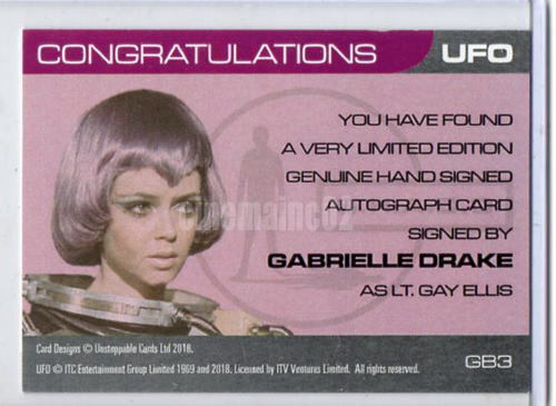 Mysterious Saucer UFO Lieutenant GayEllis Gabriel Drake autographed ...