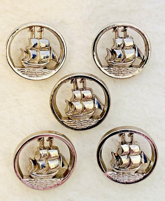 Buttons - Sailing Ship