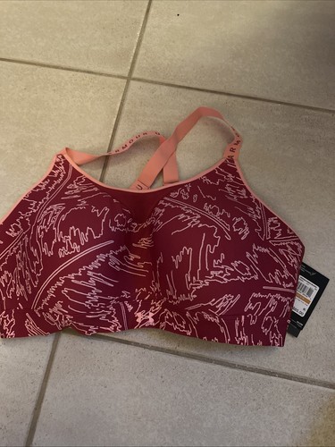 Under Armour Infinity High Print Support Sports Bra Size 3X UA Cross ...