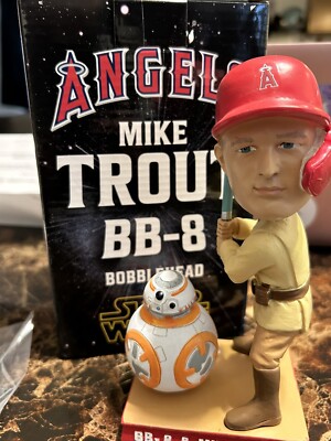 mike trout bb8 star wars bobblehead | eBay