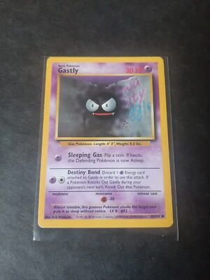 Gastly - 50/102 - Base Set Unlimited - Pokemon Card | eBay
