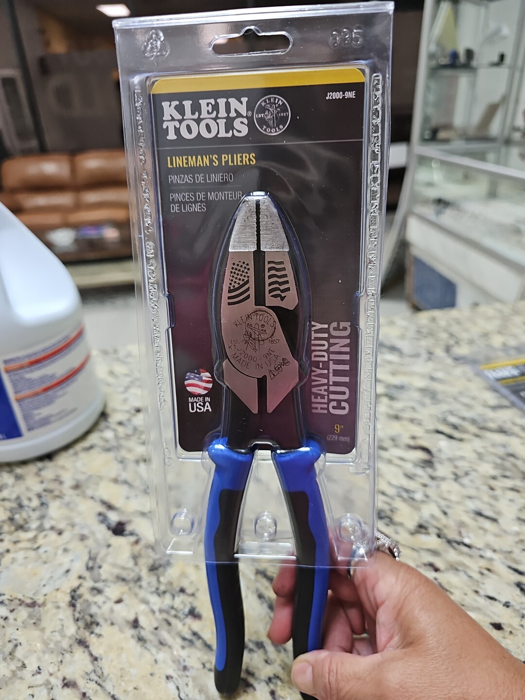 Klein Tools J2000-9ne Side Cut Plier 9 In Hd 3ly16 for sale online | eBay