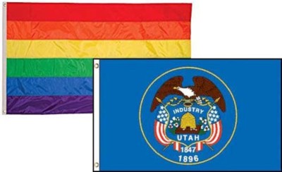 2x3 Gay Pride Rainbow & State Utah 2 Pack Flag Wholesale Combo 2'x3' | eBay