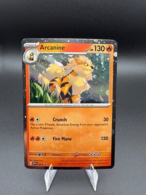 Pokémon TCG Arcanine SVP 011 Cosmos Holo Rare Promo | eBay