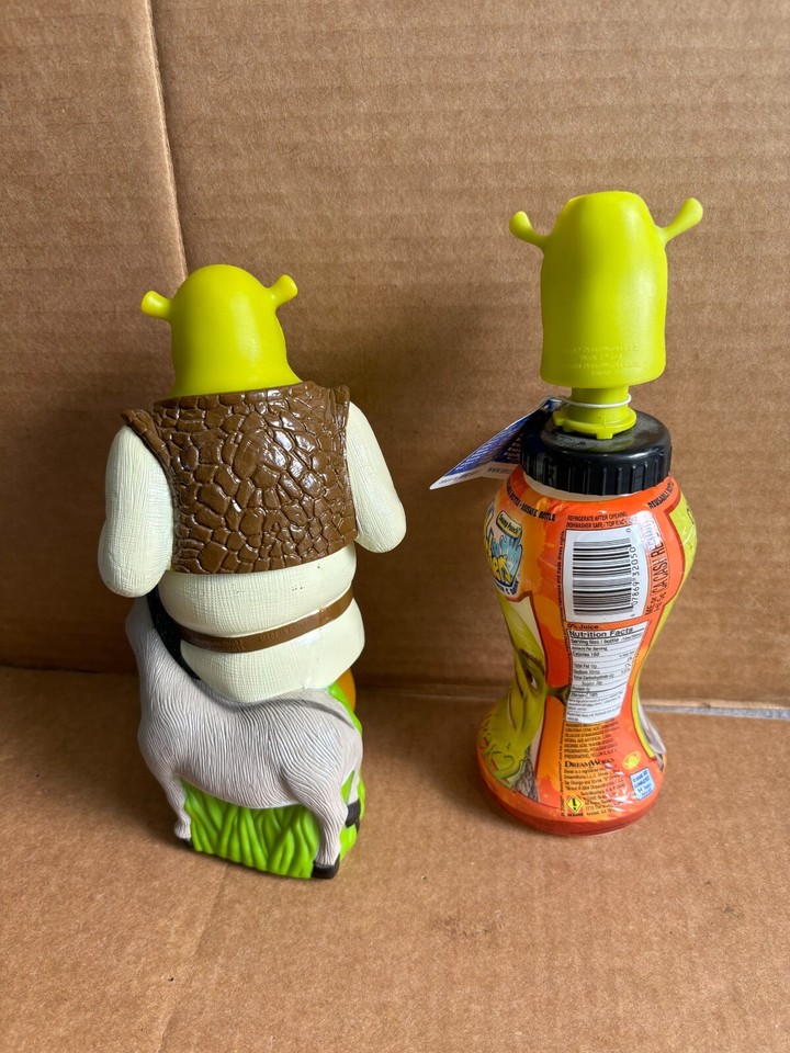 Shrek Soaky Bottle By Kid Care & Bellywashers Drink Bottle With Bobble ...