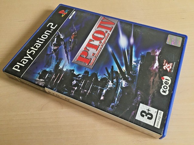 PTO IV Pacific Theatre of Operations 4 Ps2 PlayStation 2 Video Game UK ...