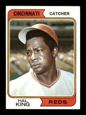 1974 Topps #362 Hal King Cincinnati Reds EX-MT Baseball Card *D321 | eBay