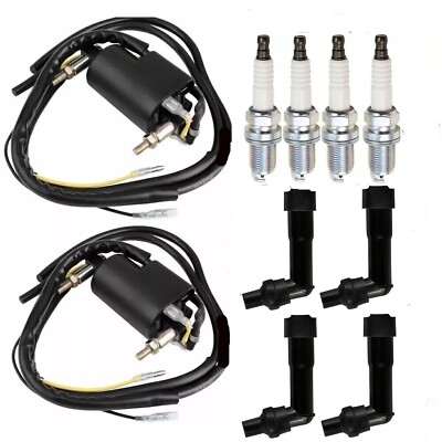 2X Ignition Coils +Spark Plug for Yamaha YZF600R YZF 600R 1997-2007 | eBay