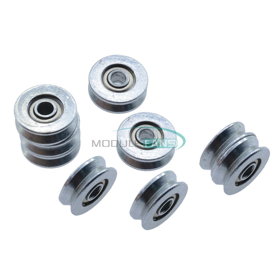 10PCS V623ZZ Skateboard Bearing Miniature Bearing V-groove bearings ...