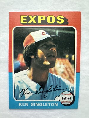 Ken Singleton 1975 Topps #125 Montreal Expos | eBay