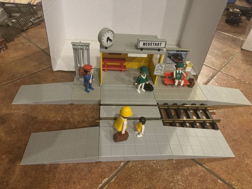 Playmobil / LGB G Scale Complete Train Station For Train Set Layout | eBay