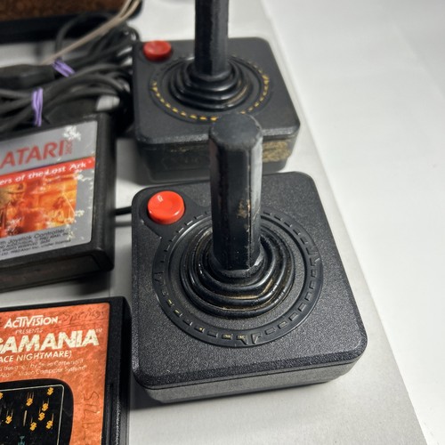 Vintage Tele-Games Sears Atari WoodGrain Video Arcade Console Game lot ...