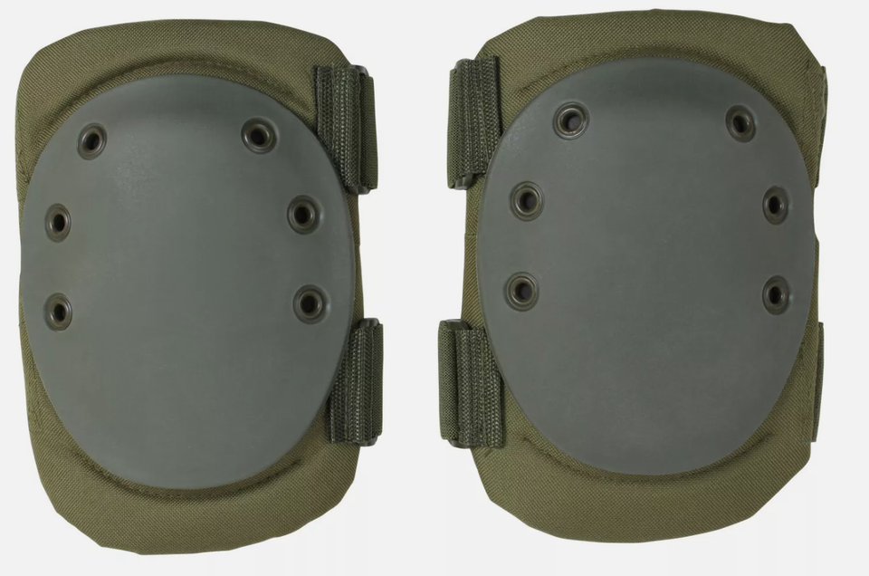 Rothco Tactical Protective Knee Pads With Hard Rubber Shell Foam Inner ...
