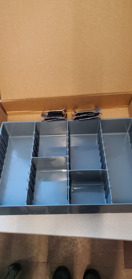 Durham 124-95-ADL-IND tray insert 12" x 18" x 3", 9 dividers included ...