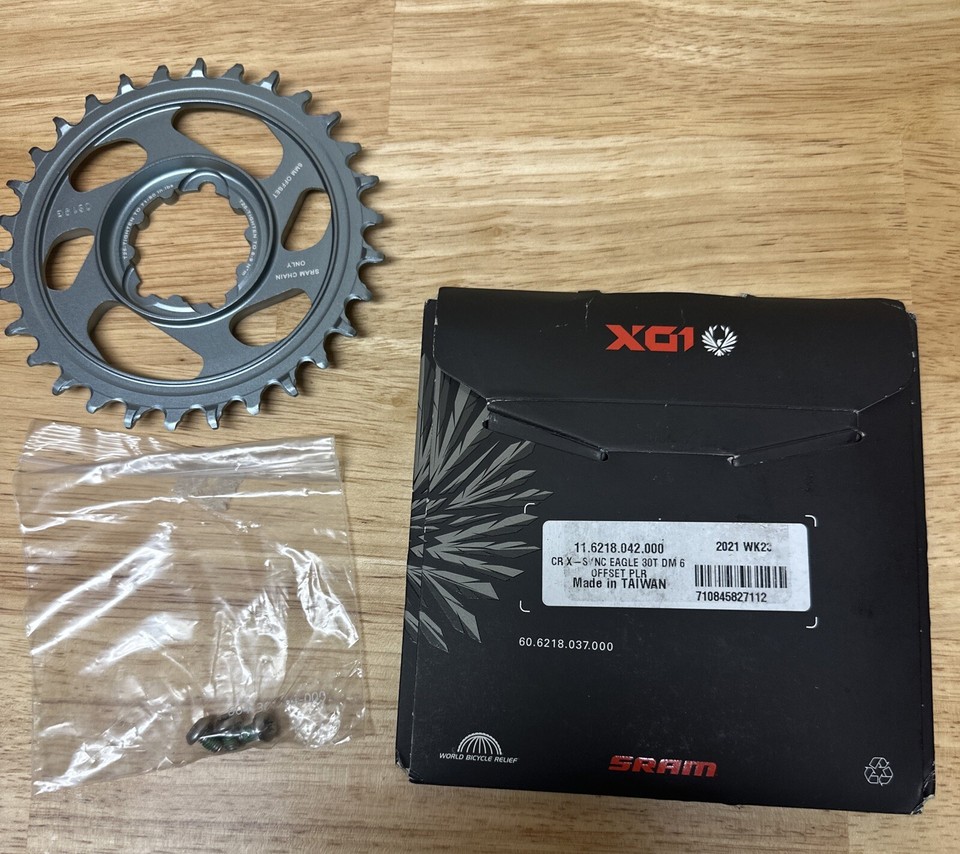 SRAM Chain Ring X-SYNC 2 30T Direct Mount 6mm Offset Eagle 12speed ...