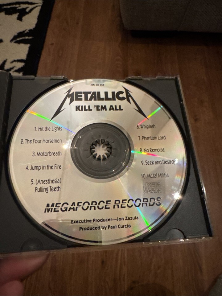 Rare Metallica: Kill 'Em All First Release From Megaforce Records 1983 | eBay
