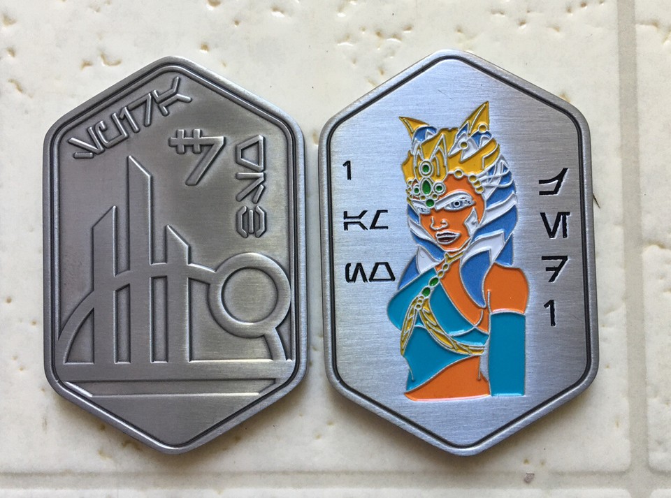 Star Wars Galaxy’s Edge Spira Black Spire Outpost Ahsoka Tano Coin ...