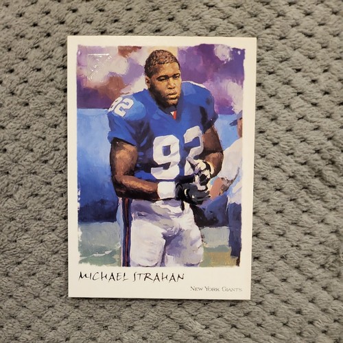 2002 Topps Gallery #55 Michael Strahan New York Giants Football Card 🔥 ...