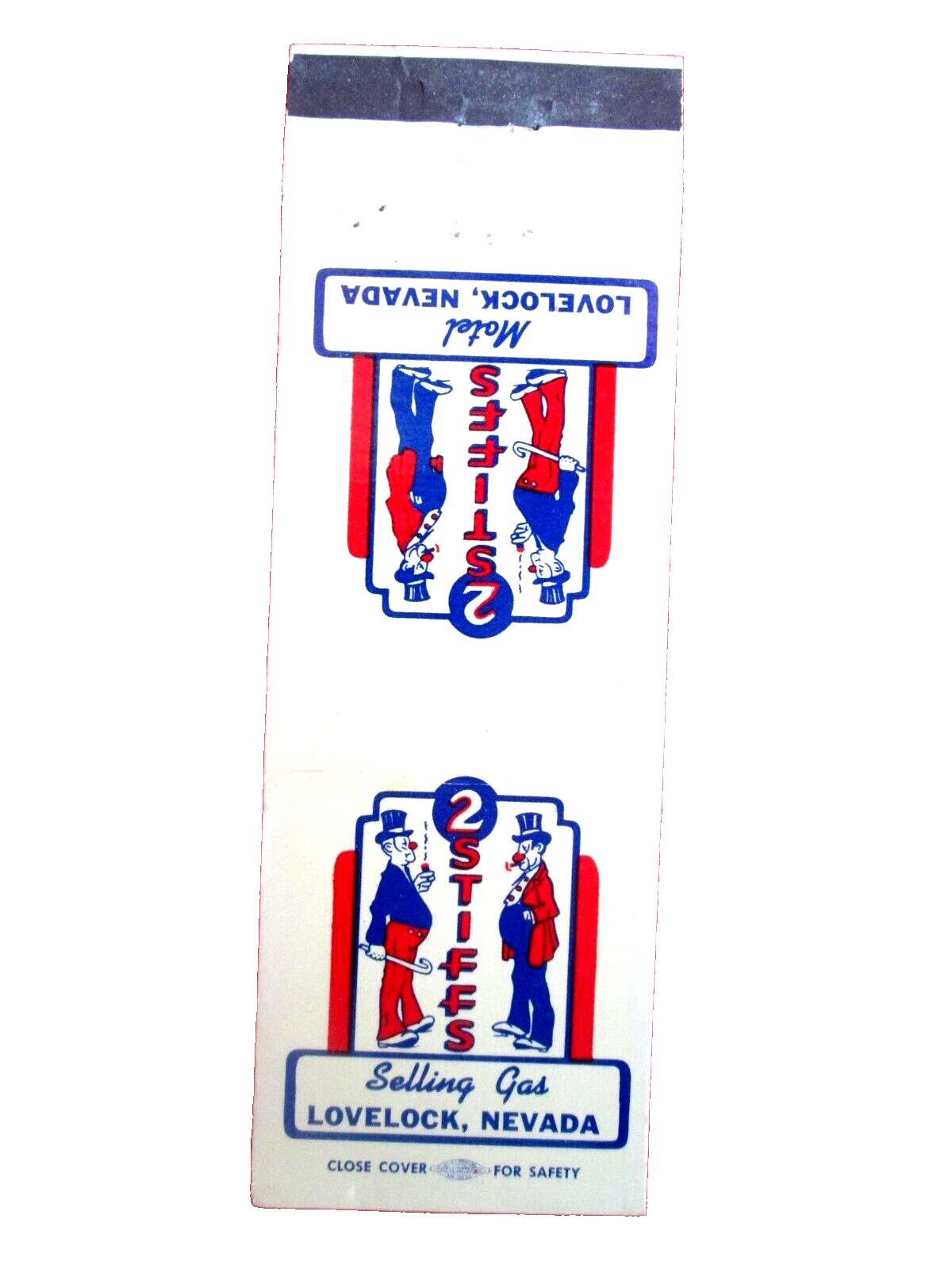 TWO STIFFS SELLING GAS ( PIC-2 CLOWNS ) CHEVRON PRODUCTS LOVE LOCK NV ...