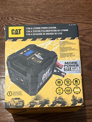 CAT Cube Lithium 4-in-1 Portable Jump Starter Power Station Tire Air ...