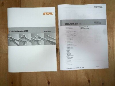 FS 90, FS90, FS 90r R STIHL Trimmer Service Workshop Repair & Part ...
