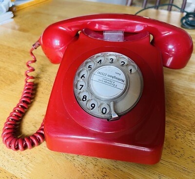 Red GPO Telephone Vintage Retro | eBay UK