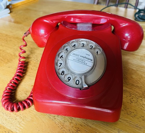 Red GPO Telephone Vintage Retro | eBay UK
