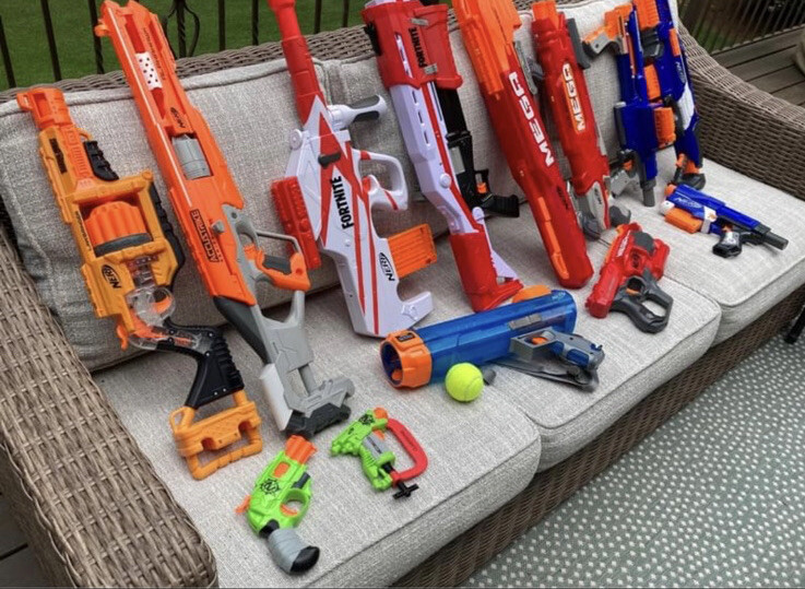 Huge Lot of 24 Nerf Guns | eBay