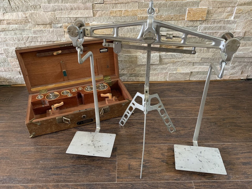 W & L E Gurley Traveling Balance Scale Patented 1913 Surveying ...