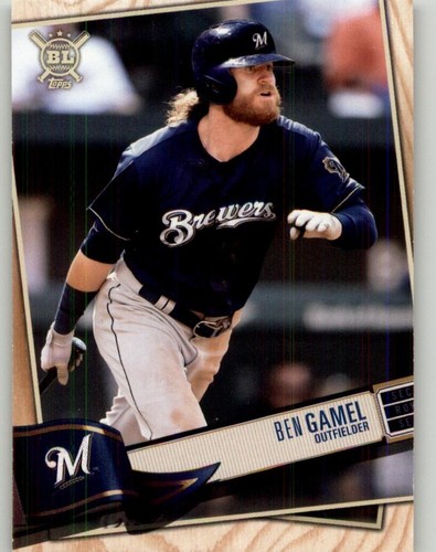 2019 Topps Big League Ben Gamel #188 Milwaukee Brewers | eBay