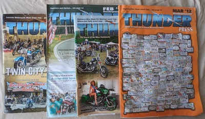 Lot Of 4 Thunder Press Magazines | eBay