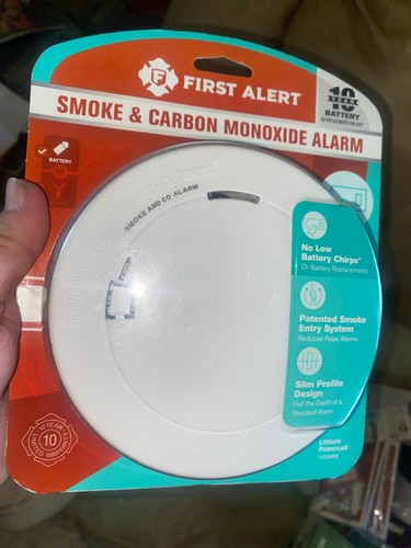 First Alert Smoke & Carbon Monoxide Alarm, PC1210. Lithium Powercell | eBay
