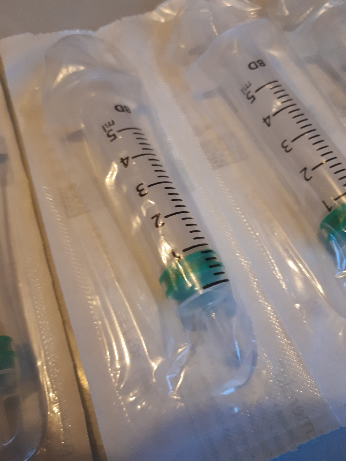 7 x 5ml BD Emerald - Syringes . EXP November 2027 'Luer tip' | eBay UK