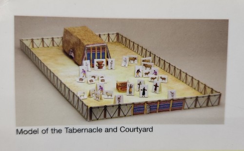 2 Tabernacle Paper Model 1 Laminated by Rose Publishing (2005 ...