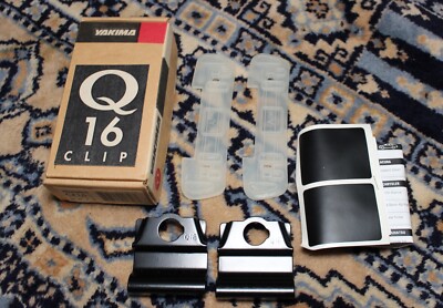 NEW - Set of Yakima Q16 Q 16 Q-Tower Clips w/ A Pads and Protective ...