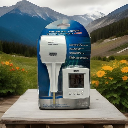 NEW Wireless Soil Moisture Moniter With freeze alert Springfield ...