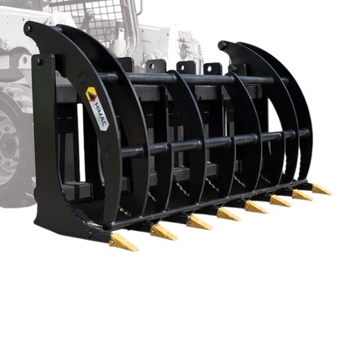 HIMAC 1800MM CLAW GRAPPLE TO SUIT SKID STEER & TRACK LOADER - CAT J ...