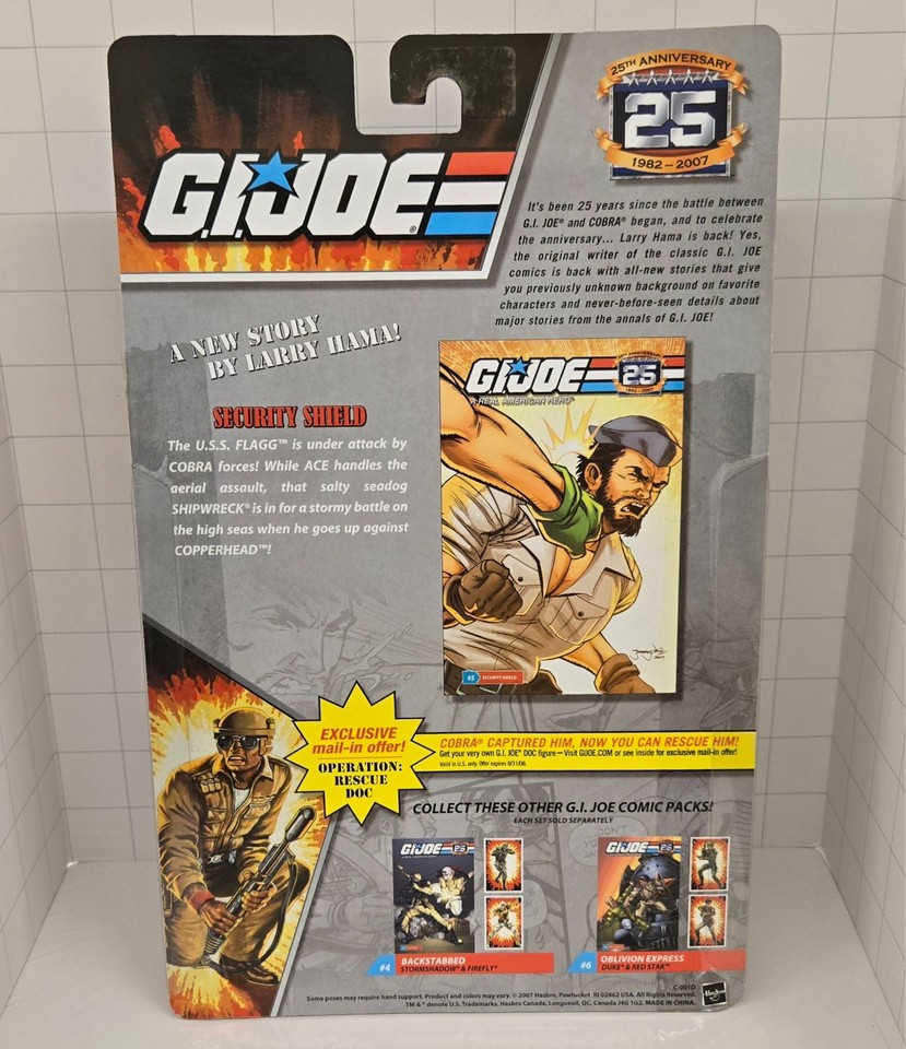 Hasbro - G.I. Joe Comic Pack - Copperhead + Shipwreck (25th Anniversary ...